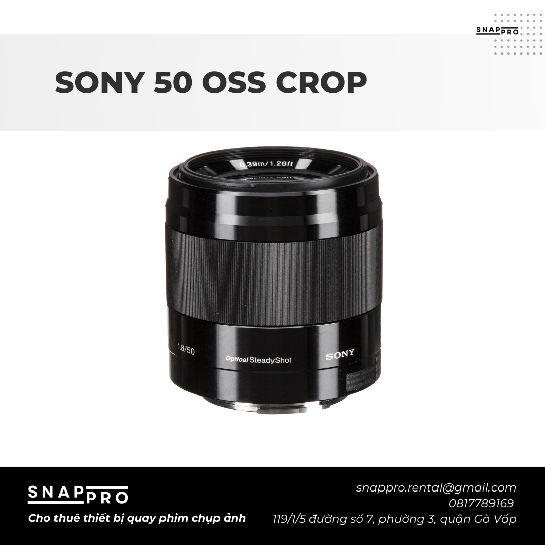 Sony 50mm OSS CROP